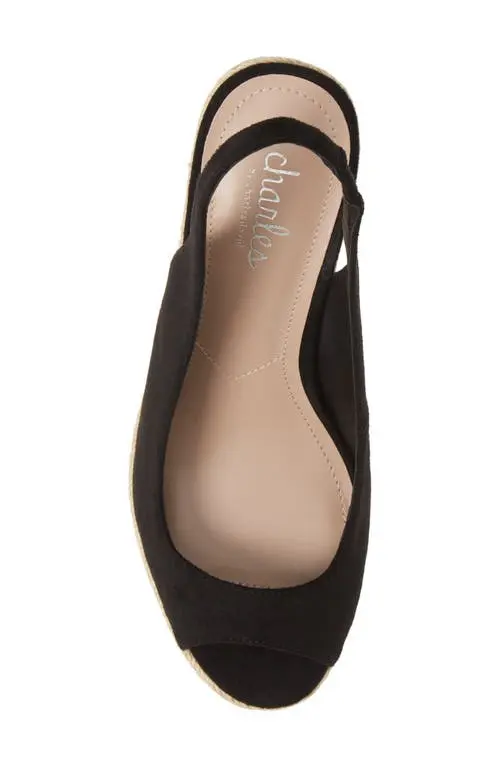 Charles By Charles David Laila Espadrille Slingback Wedge Women0