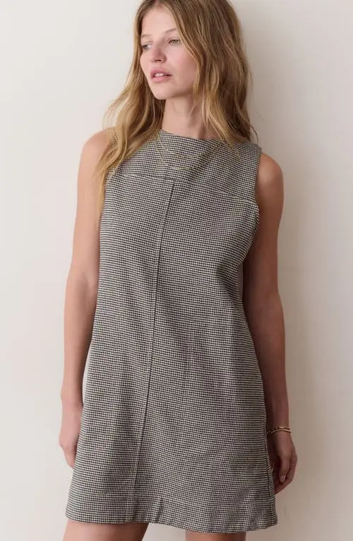 Marine Layer Izzy Moleskin Shift Minidress