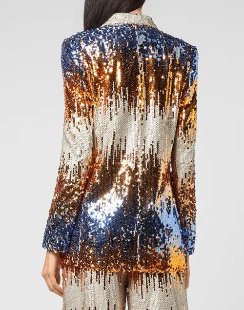 Philipp Plein Blazer Pailletes Gothic Plein