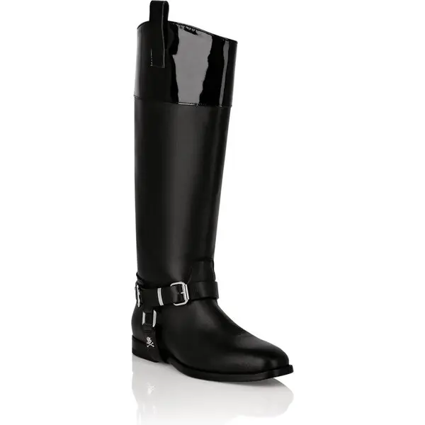 Philipp Plein Boots Flat High