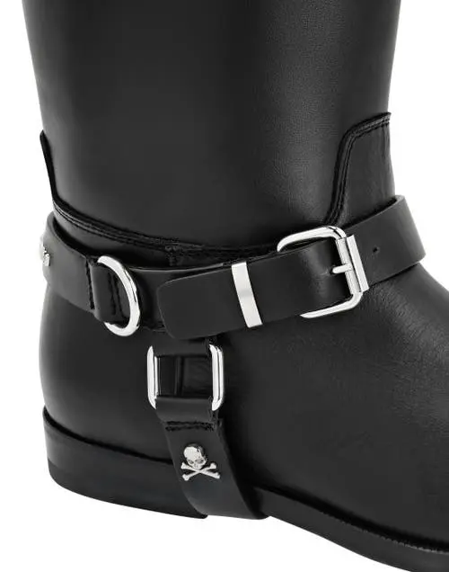 Philipp Plein Boots Flat High