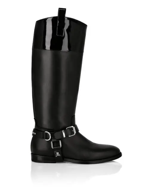 Philipp Plein Boots Flat High