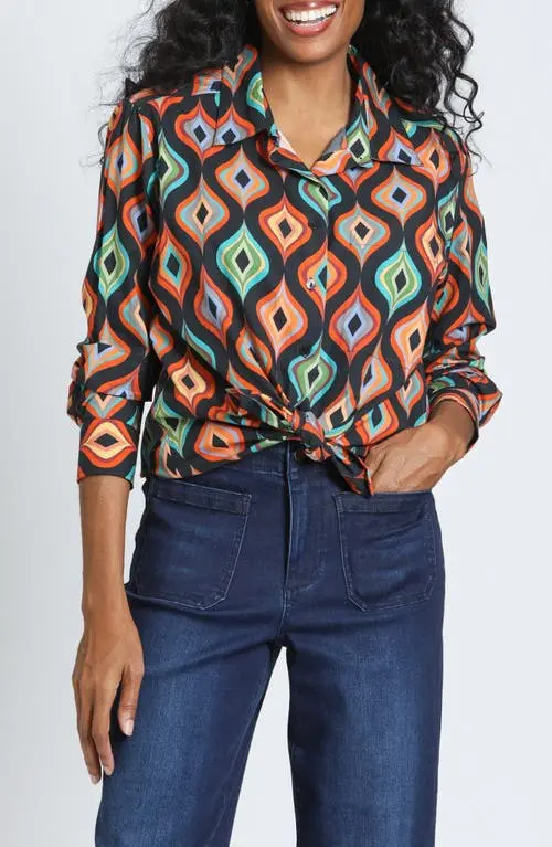 APNY Boyfriend Button-up Cotton Shirt