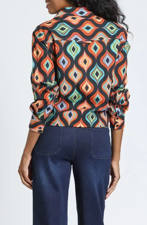 APNY Boyfriend Button-up Cotton Shirt