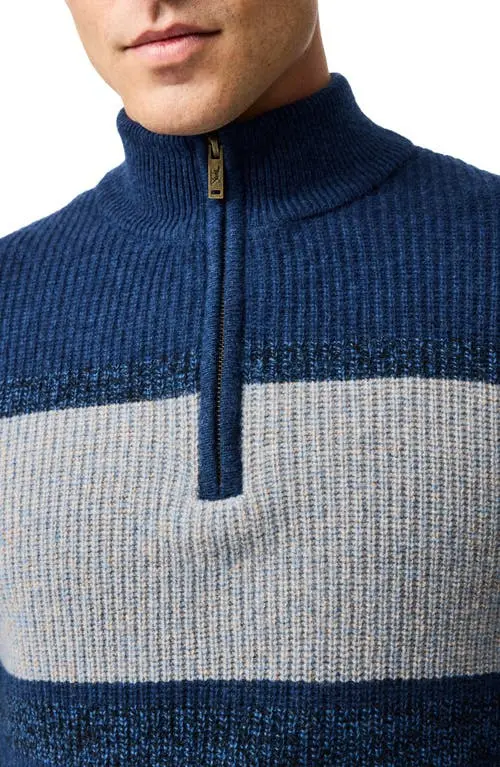 Rodd & Gunn Clover Park Quarter Zip Merino Wool Sweater