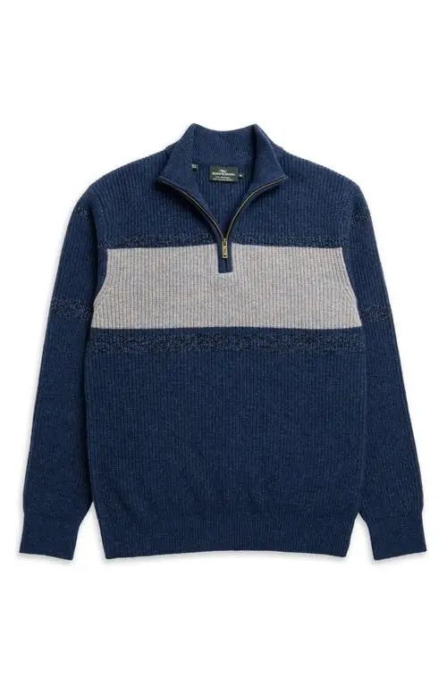 Rodd & Gunn Clover Park Quarter Zip Merino Wool Sweater