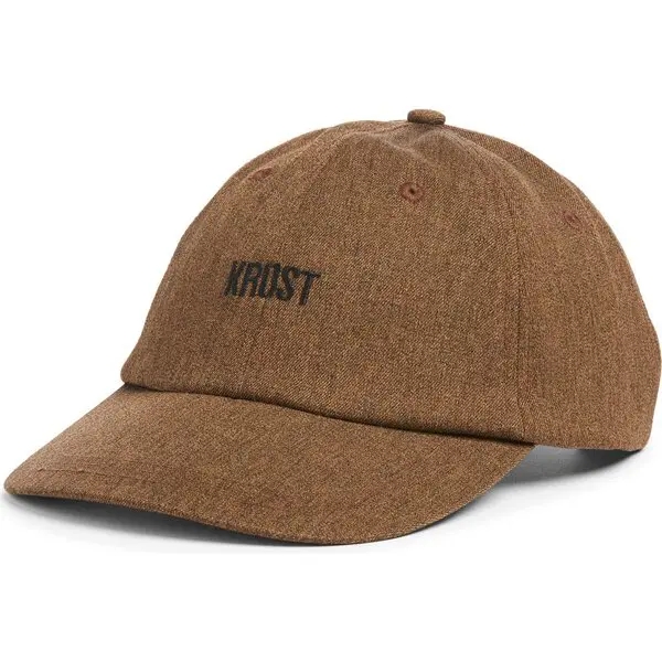 KROST Logo Embroidered Adjustable 6-panel Ball Cap - Rain Drum