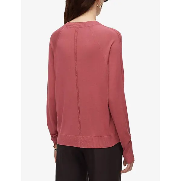 JOSEPH Gallow V-neck Silk-knit Jumper