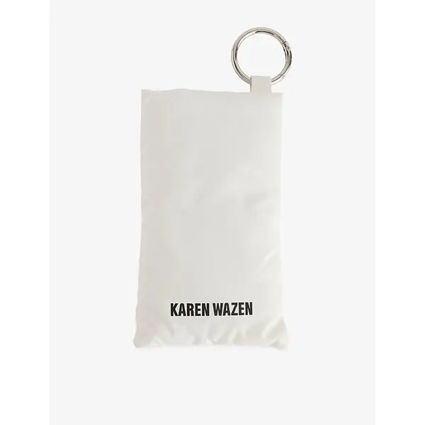 KAREN WAZEN Noor Oval-frame Acetate Sunglasses