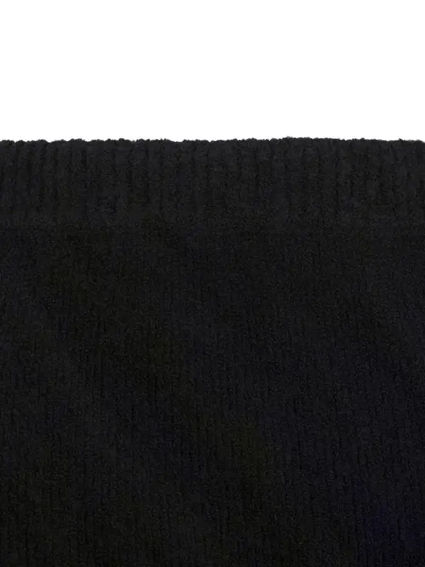 Loewe Fringed Asymmetric Mini Skirt