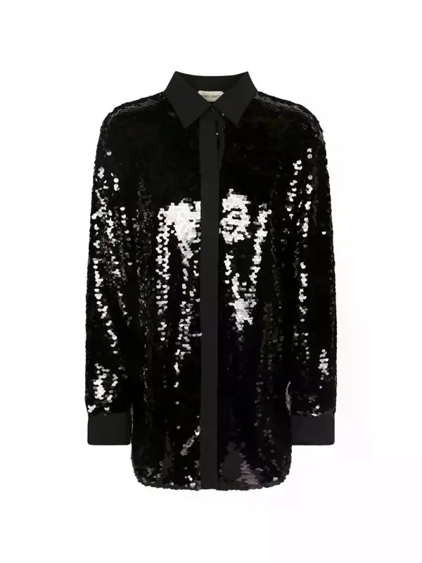 Alberta Ferretti Sequin-embellished Shirt