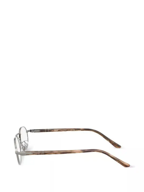 Persol Oval-frame Glasses - Grey
