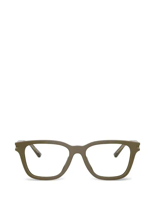 Giorgio Armani Square-frame Glasses - Green