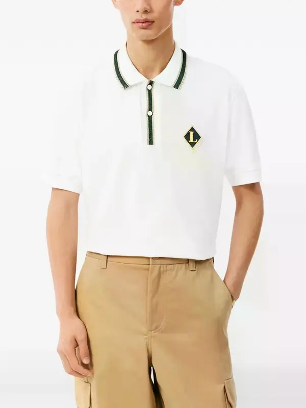 Lacoste French Made Polo Shirt - White