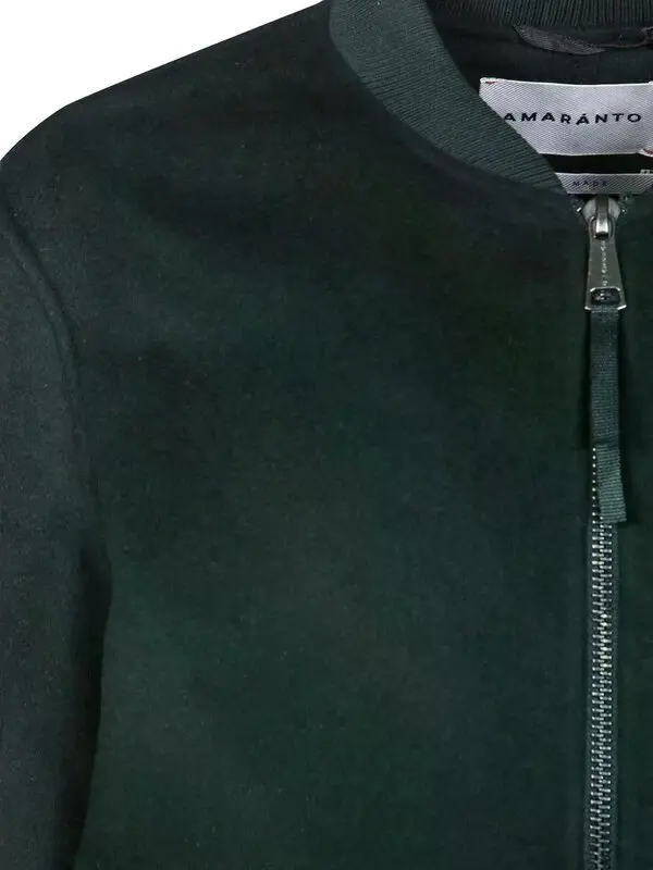 AMARANTO Zip-up Bomber Jacket