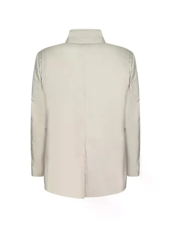 MOORER High-neck Button-up Jacket