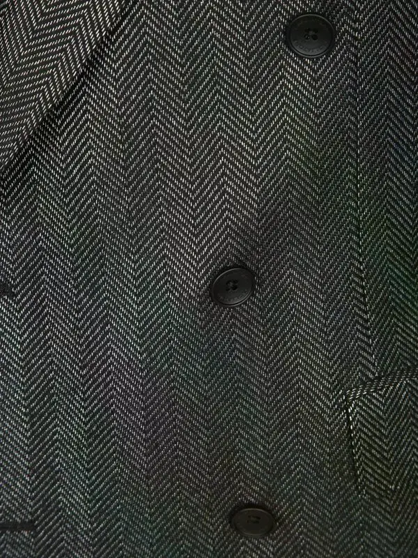 Tagliatore Double-breasted Herringbone-pattern Blazer