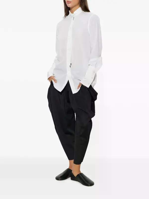 Issey Miyake Monsieur Drawstring-detail Shirt