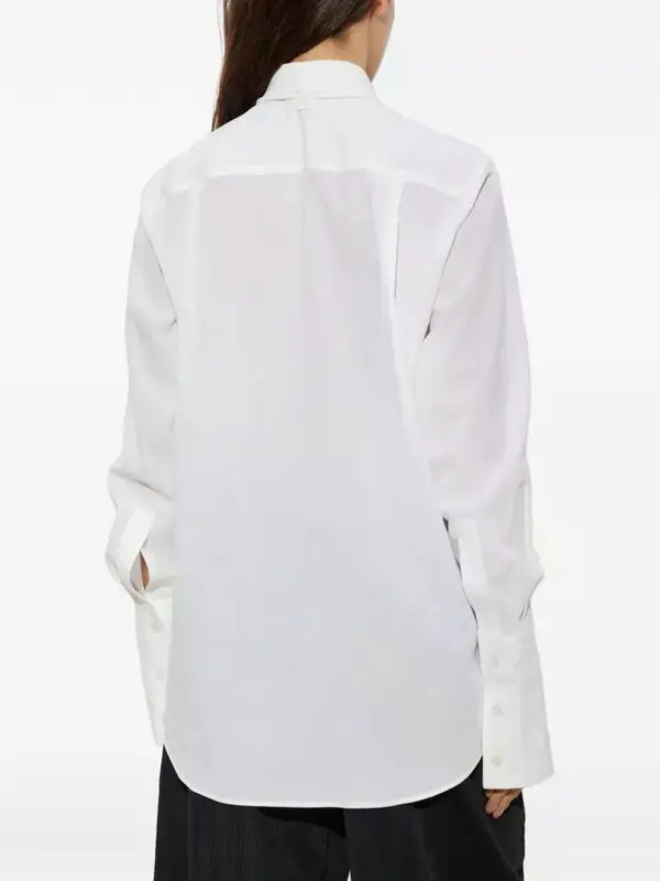 Issey Miyake Monsieur Drawstring-detail Shirt