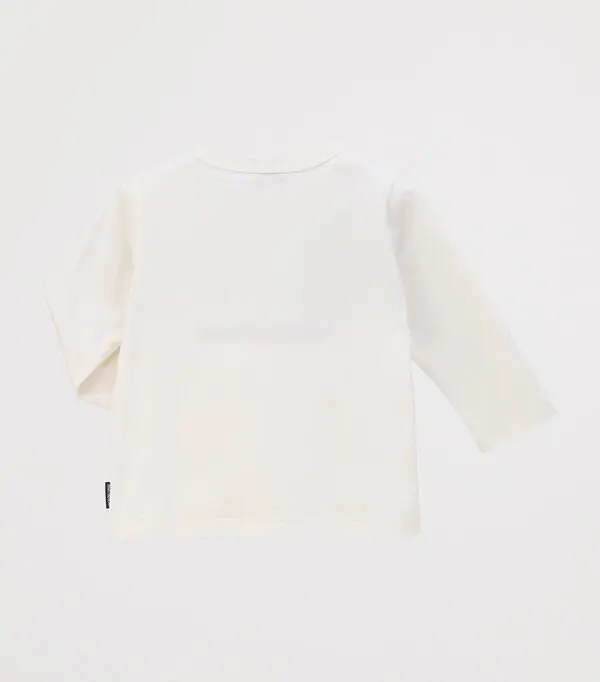 MIKI HOUSE Cotton Car Logo T-shirt