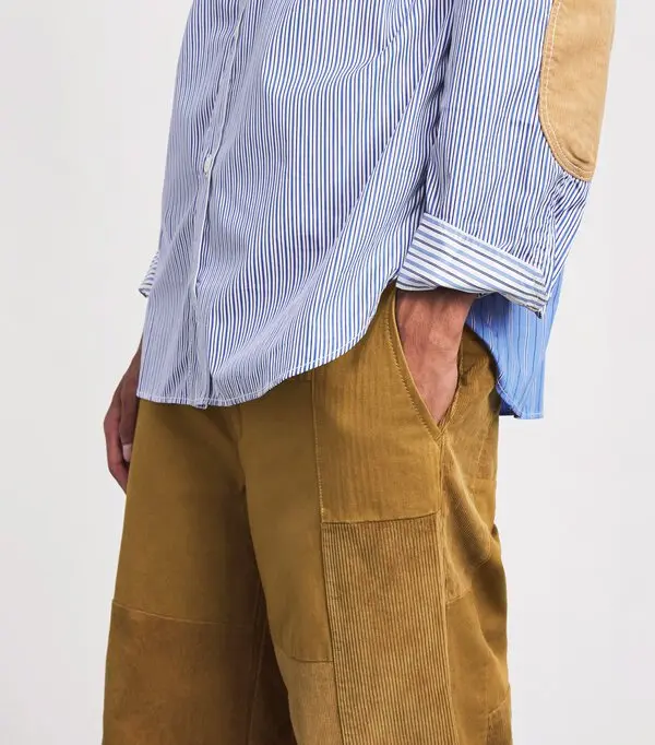 Junya Watanabe Cotton Patchwork Trousers