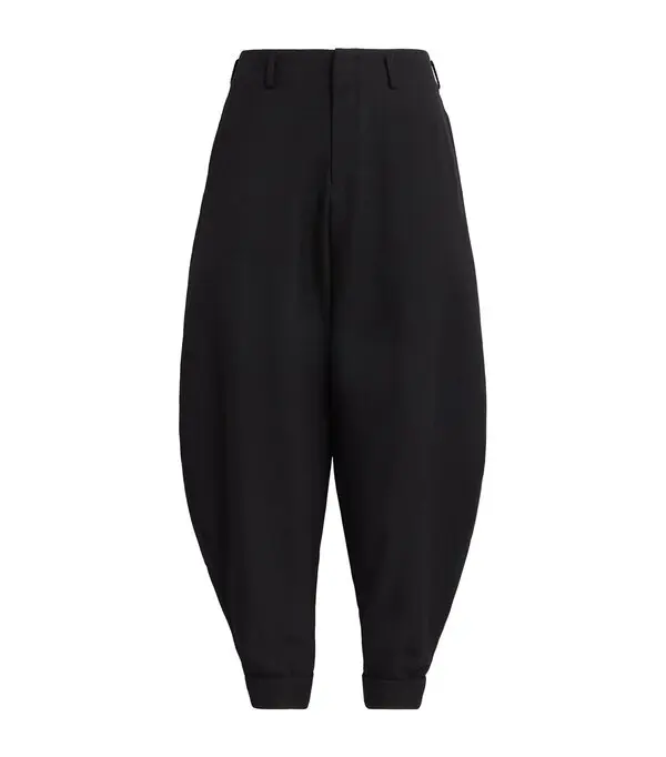Comme Des Garçons Wool Balloon Wide-leg Trousers