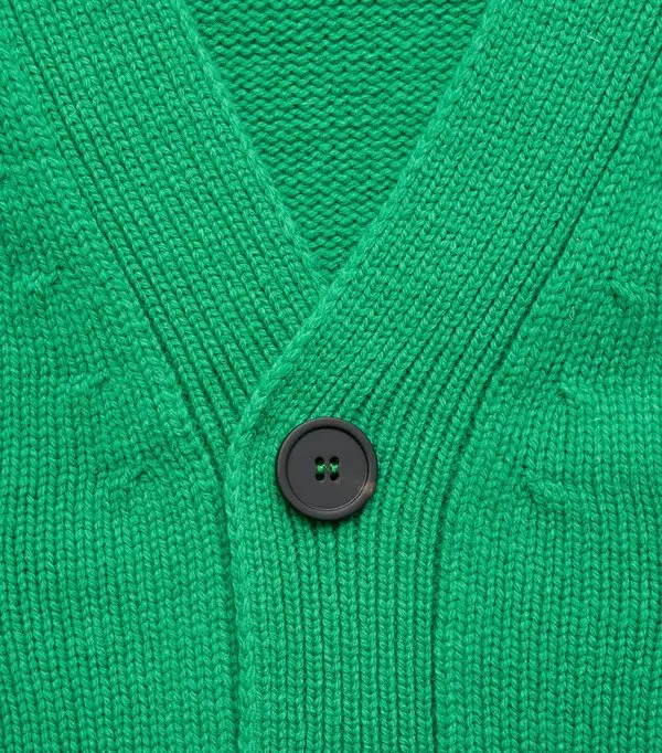 Studio Nicholson Wool V-neck Cardigan