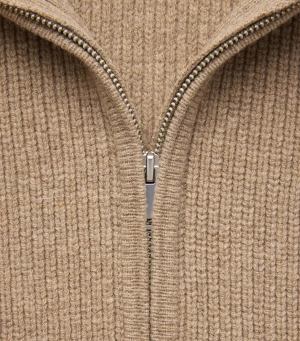Studio Nicholson Merino Sandos Zip-up Cardigan