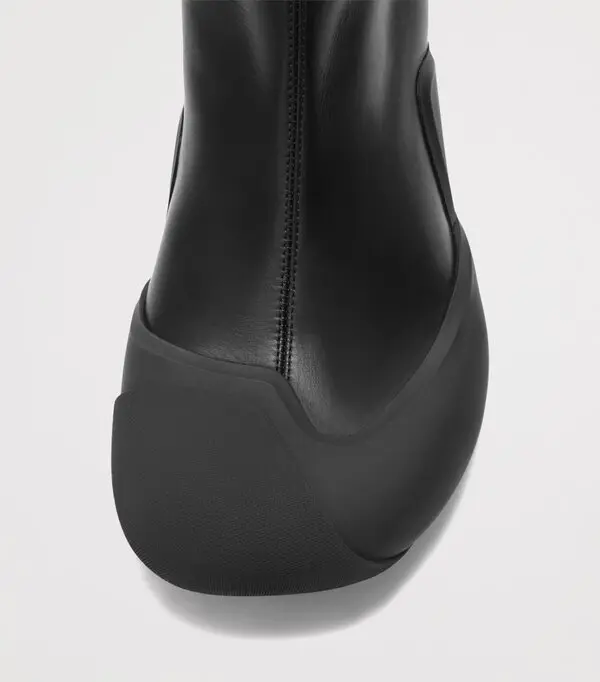 Loewe Leather Dive Ankle Boots 45