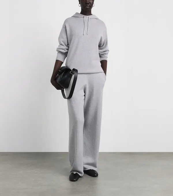 Harrods Cashmere Wide-leg Sweatpants