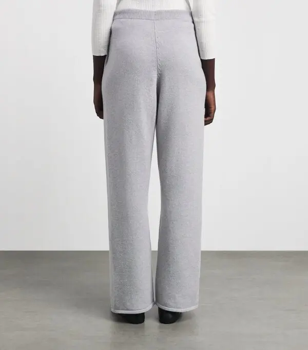 Harrods Cashmere Wide-leg Sweatpants