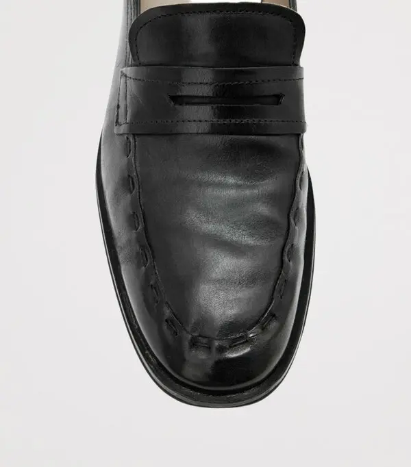 ALLSAINTS Leather Jules Stitch Loafers