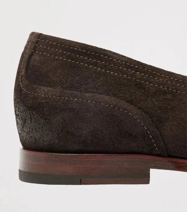 ALLSAINTS Suede Jules Stitch Loafers