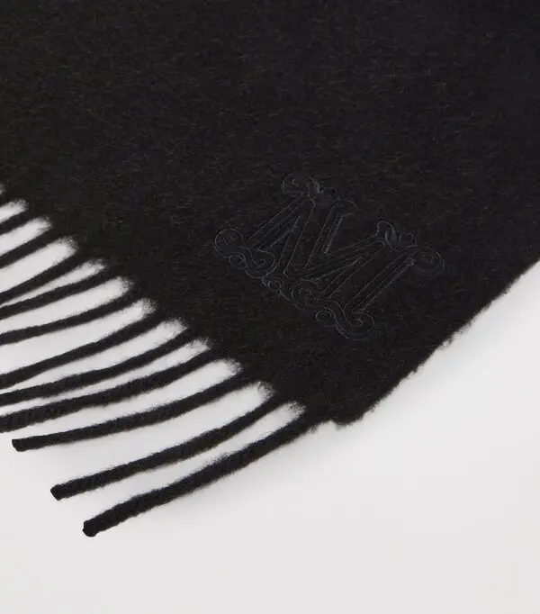 Max Mara Camel Wool Scarf