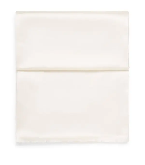 TOM FORD Silk Tuxedo Scarf - White