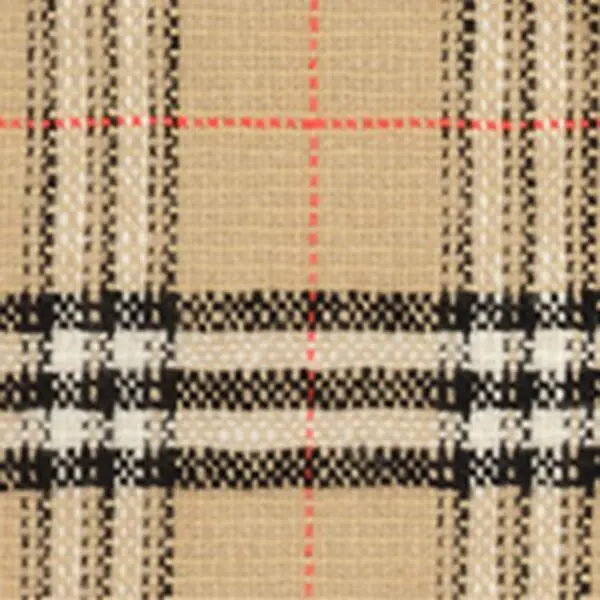 Burberry Cashmere Check Scarf - Beige