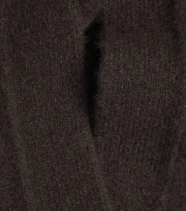 Maje Wool-blend Relaxed Cardigan