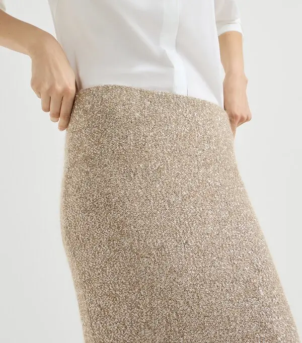 Brunello Cucinelli Sequin Midi Skirt