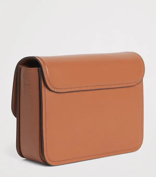 Harrods Leather Snaffle Cross-body Bag