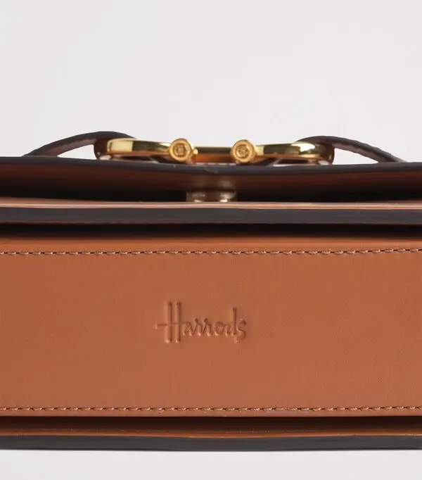 Harrods Leather Snaffle Cross-body Bag