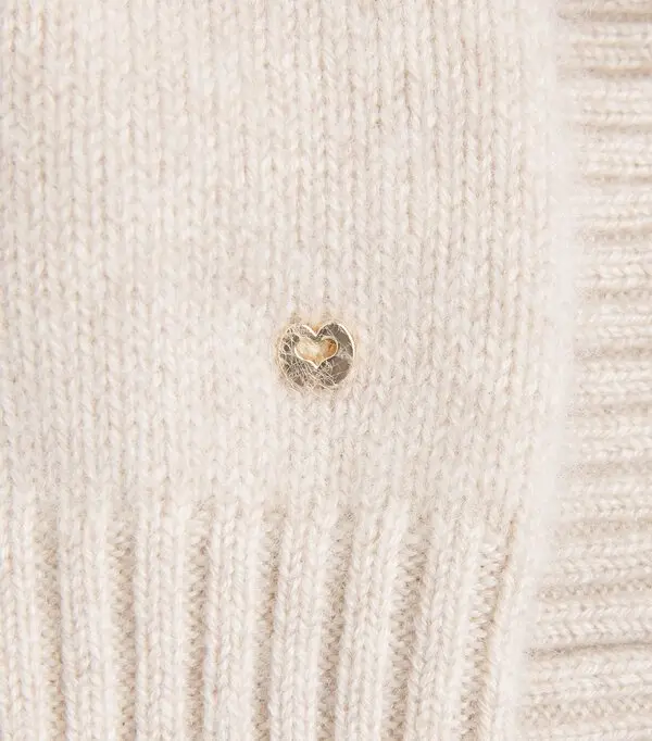 Maje Cashmere-blend Quarter-zip Sweater