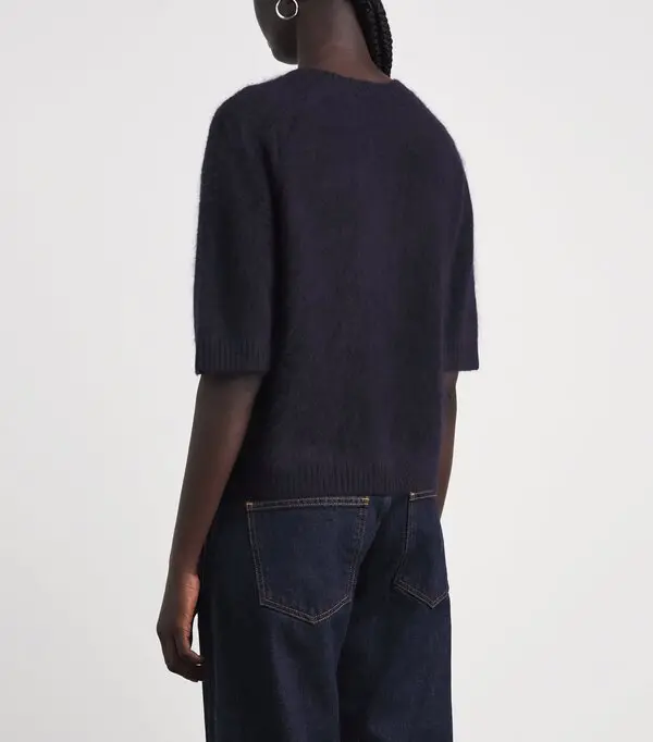 Maje Brooch-detail Sweater