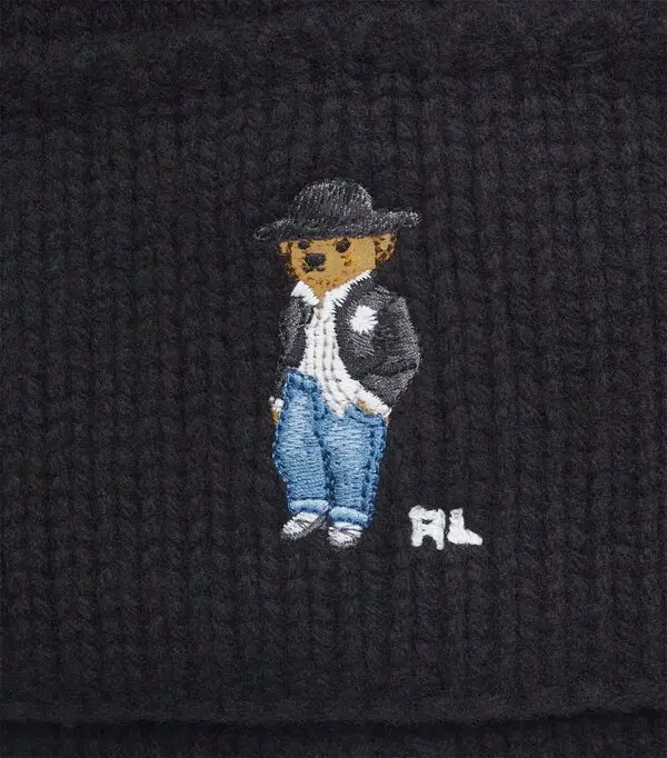 Polo Ralph Lauren Cotton Polo Bear Beanie
