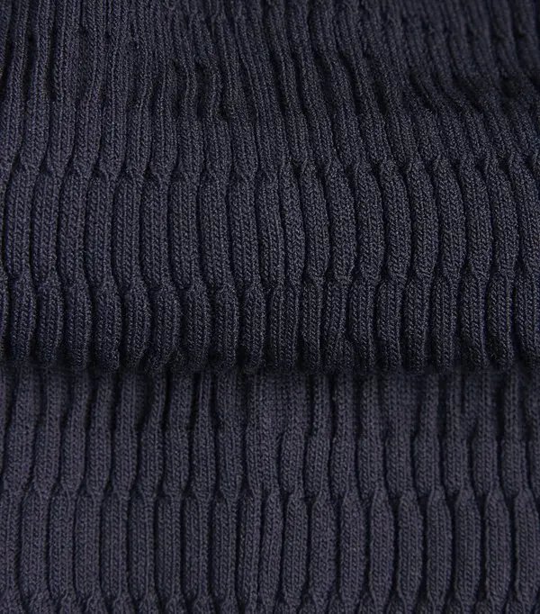Maje Knit Pointelle Maxi Dress