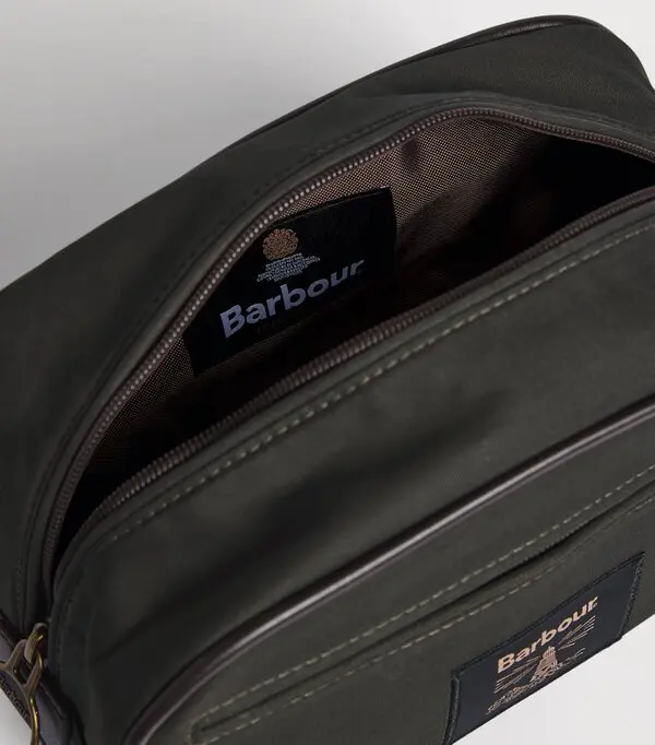 Barbour Waxed Wash Bag