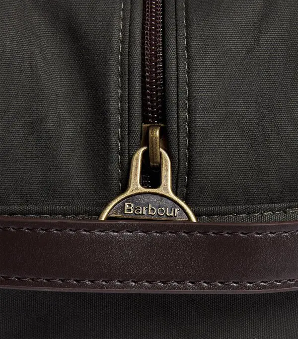 Barbour Waxed Wash Bag