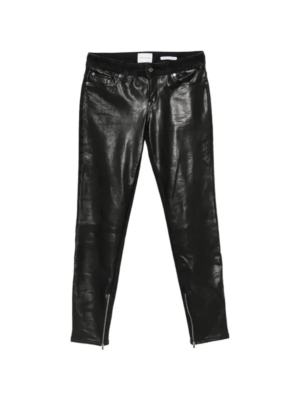 7 FOR ALL MANIKIND Skinny Leather Les