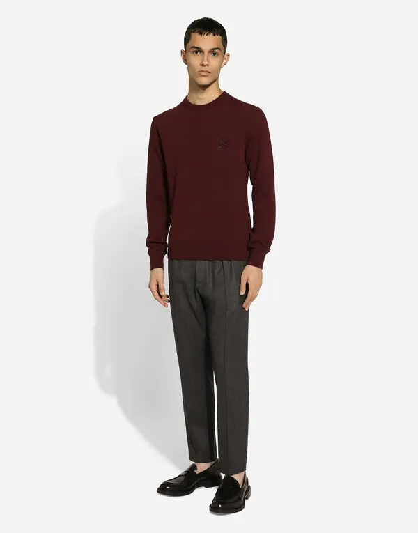Dolce & Gabbana Wool Jogging Pants