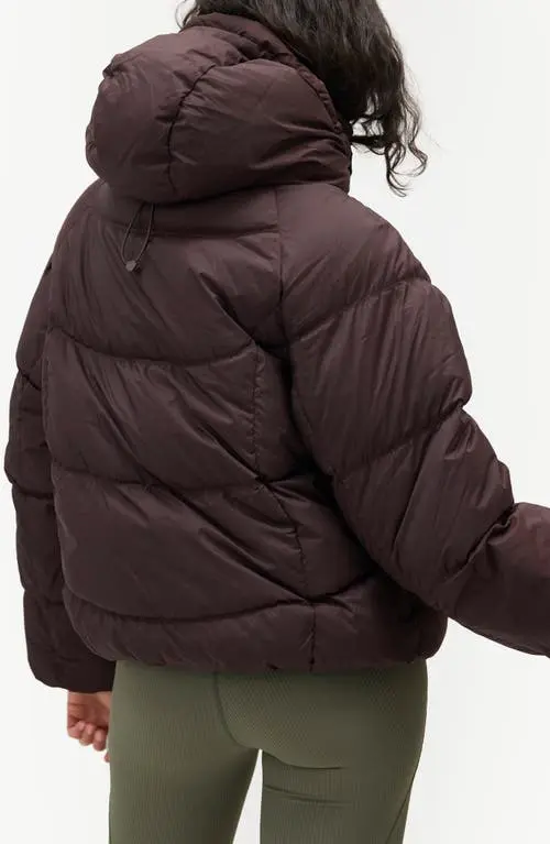 HALFDAYS Louise Down Puffer Jacket - Americano