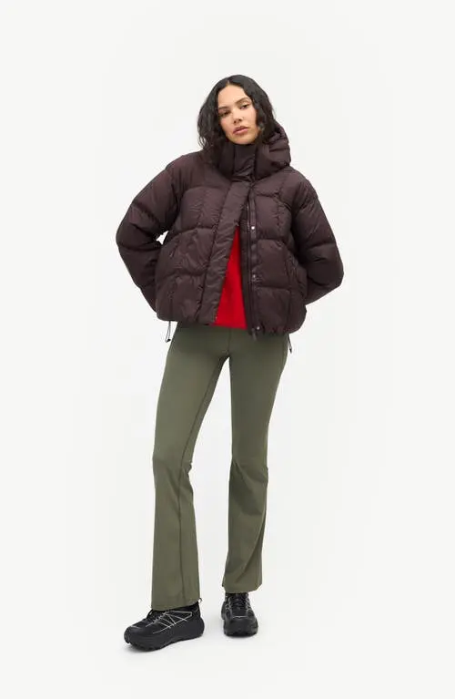 HALFDAYS Louise Down Puffer Jacket - Americano